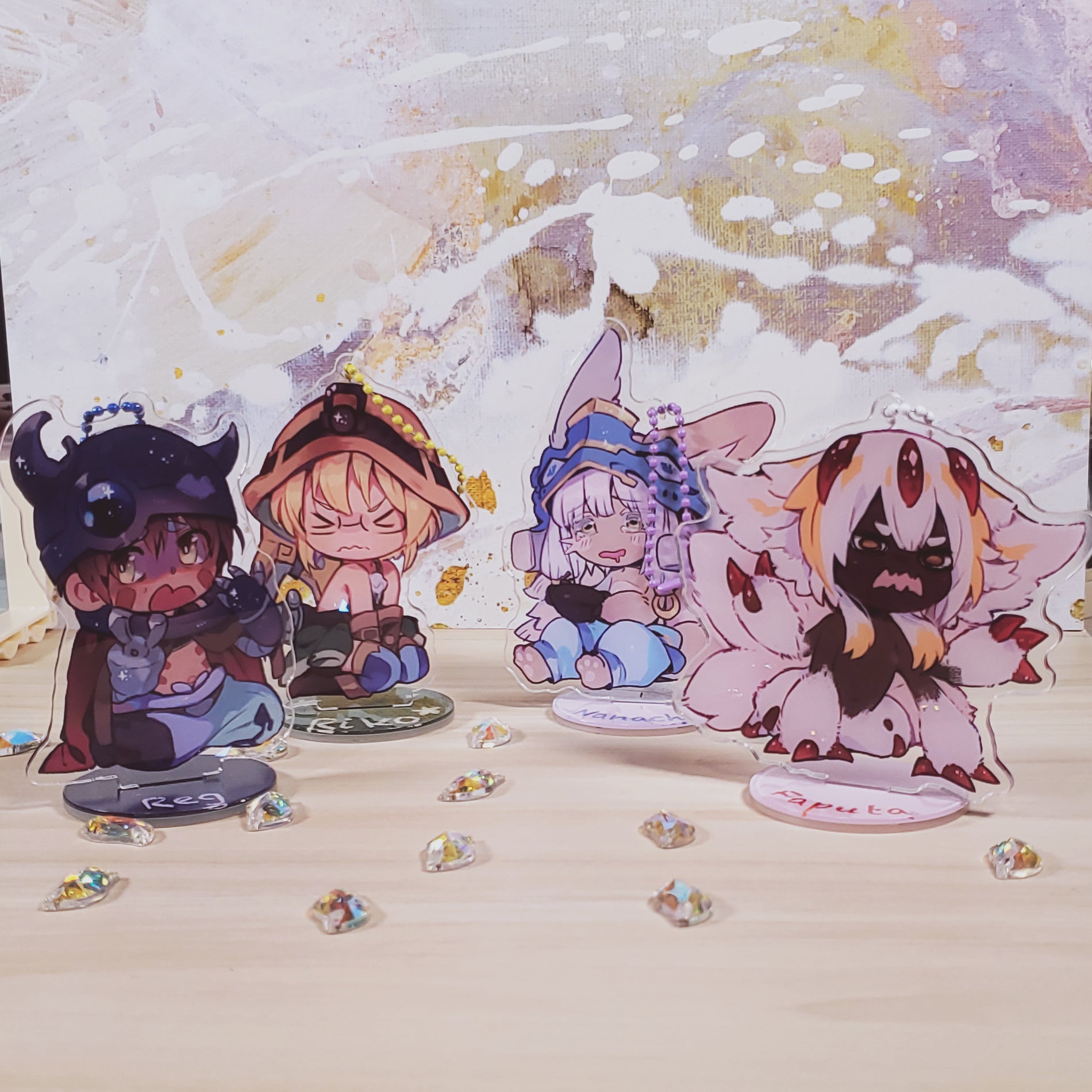[ MIA ] Sitting Standee Charms – CrispyFrites