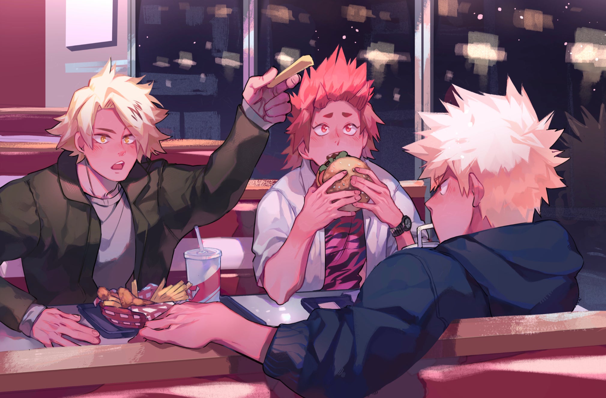 24 Hour Diner MHA Print – CrispyFrites